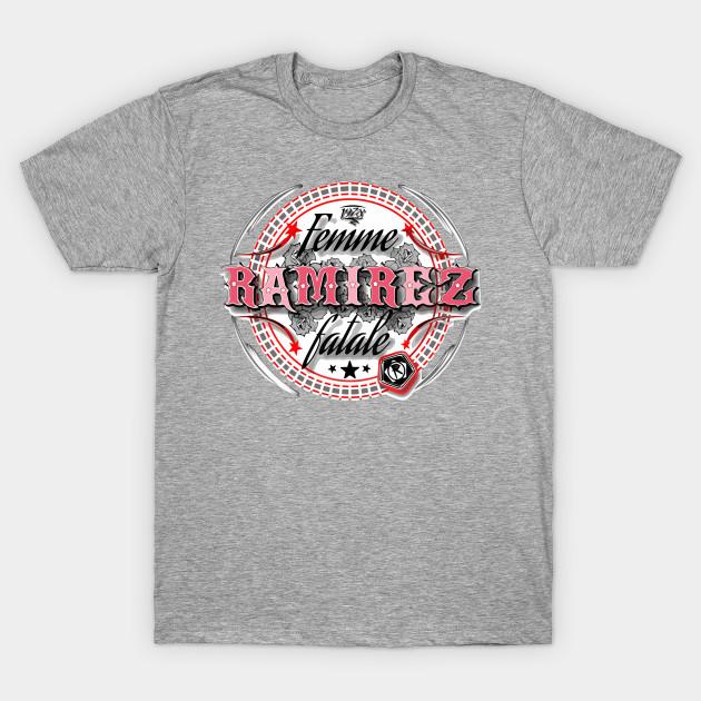 Buy Men Premium Cotton Harajuku T Shirt Femme Fatale Ramirez Print Men ...