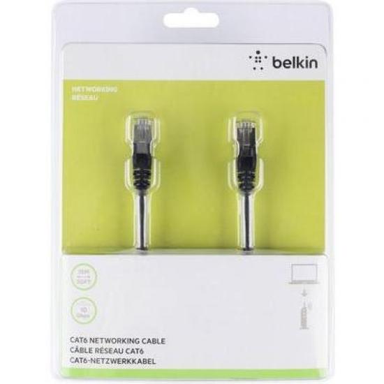Buy Câble de raccordement réseau rj45 belkin cat 6 s/ftp 15 m noir avec ...