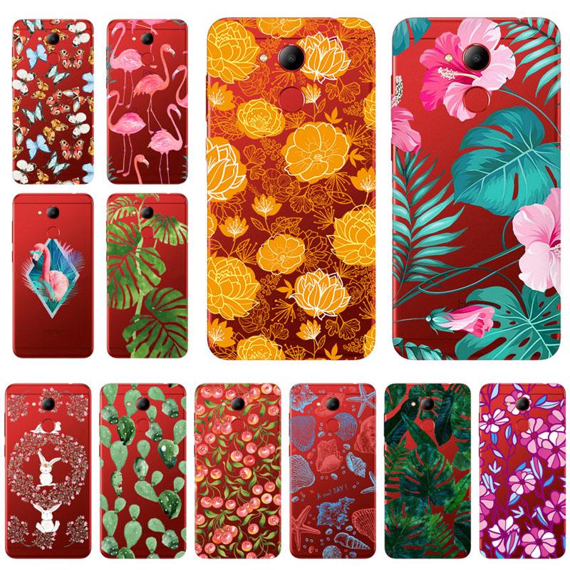 Buy Soft TPU Phone Cover for Huawei Honor V9 HonorV9 Play Transparent ...