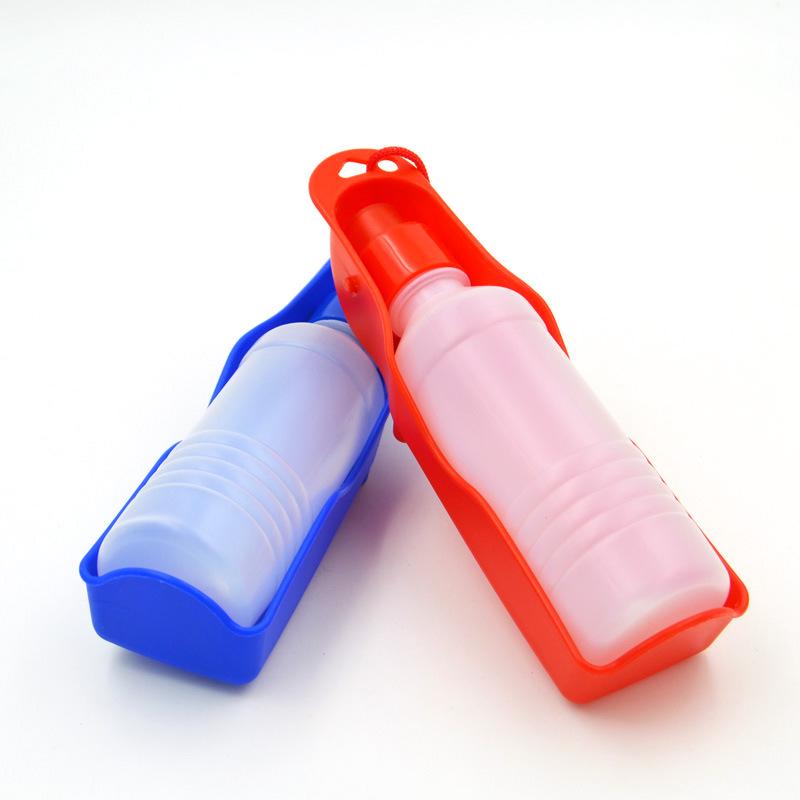 Buy Foldable Pet Dog Drinking Water Bottles Hand Held Puppy Squeeze ...