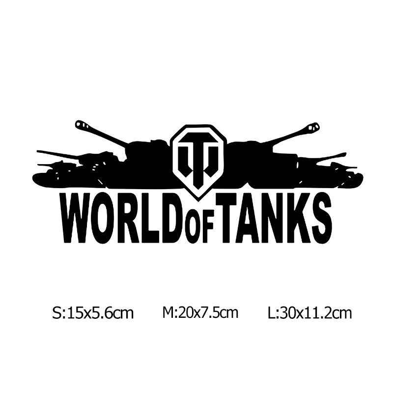 Perets World of Tanks Sticker on Car Styling Viny Stickers for Auto ...