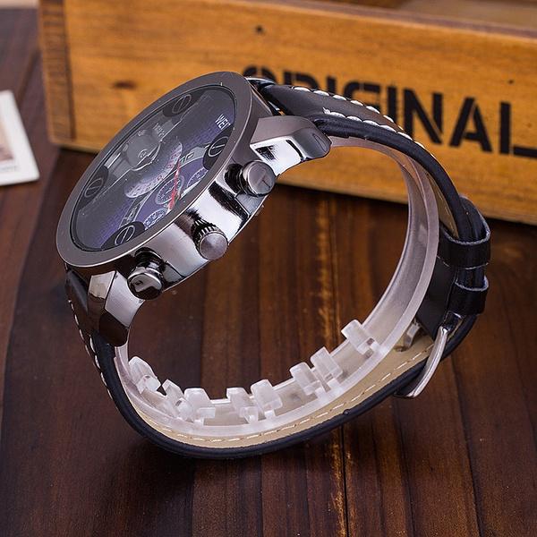 Buy WEITE *Wristwatch * Men's Business Men Funky Calendar Date Quartz ...