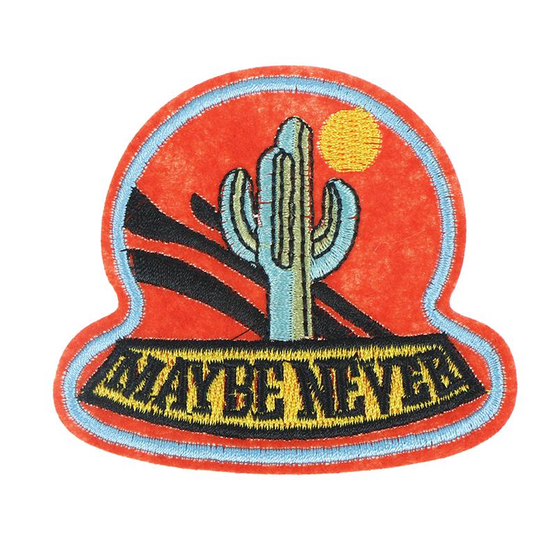 Buy Cactus And Sun Patch Applique Embroidered Patches Sew On Badge at ...