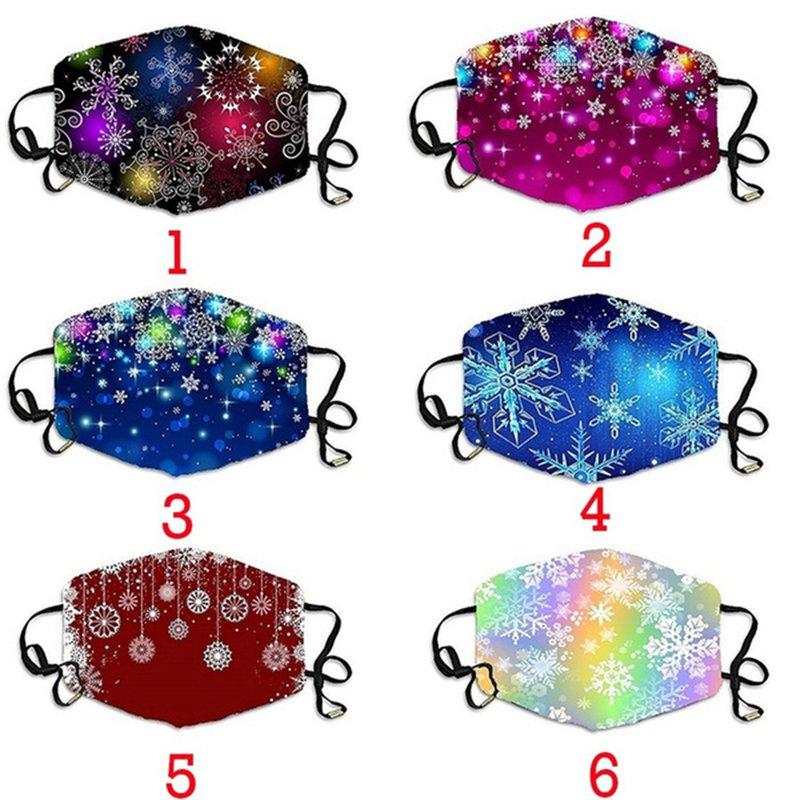 Buy KC Christmas Windproof 3D Mask Cartoon Funny Washable Face Mask ...