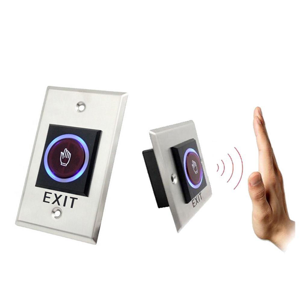 Cheap Plactic Infrared Sensor Access Control Switch Black Push To Exit ...