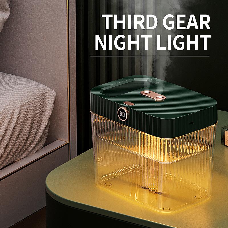 Cheap 5L Air Humidifier Essential Oil Aroma Diffuser Double Nozzle with ...