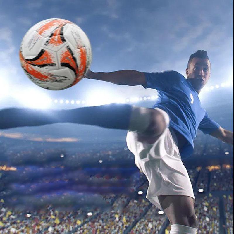 💰Köp billigt online Size 4/5 Triangle Cyclone Soccer Ball Explosion ...