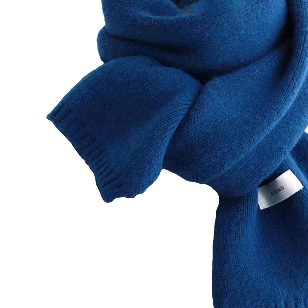 Winter Scarf For Women Cold Weather Weflink Solid Color Knit Scarf ...