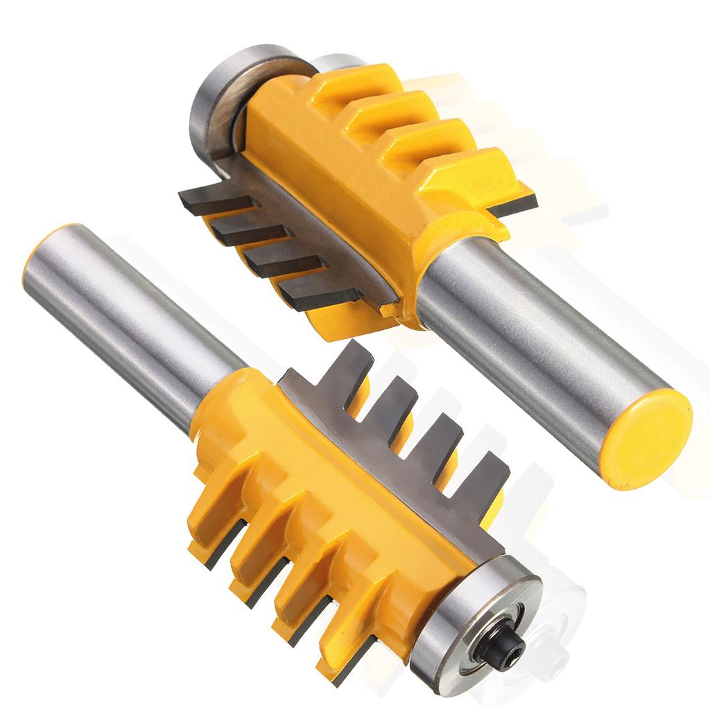 Buy 1/2" Shank Reversible Finger Joint Glue Joint Router Bit Cone Tenon ...