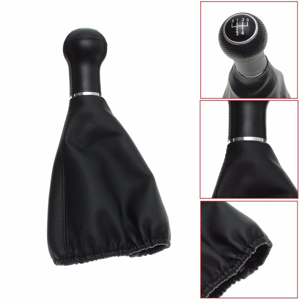 Buy Manual Gear Stick/Shift Gaiter Boot Lever Knob 5-Speed for VW POLO ...