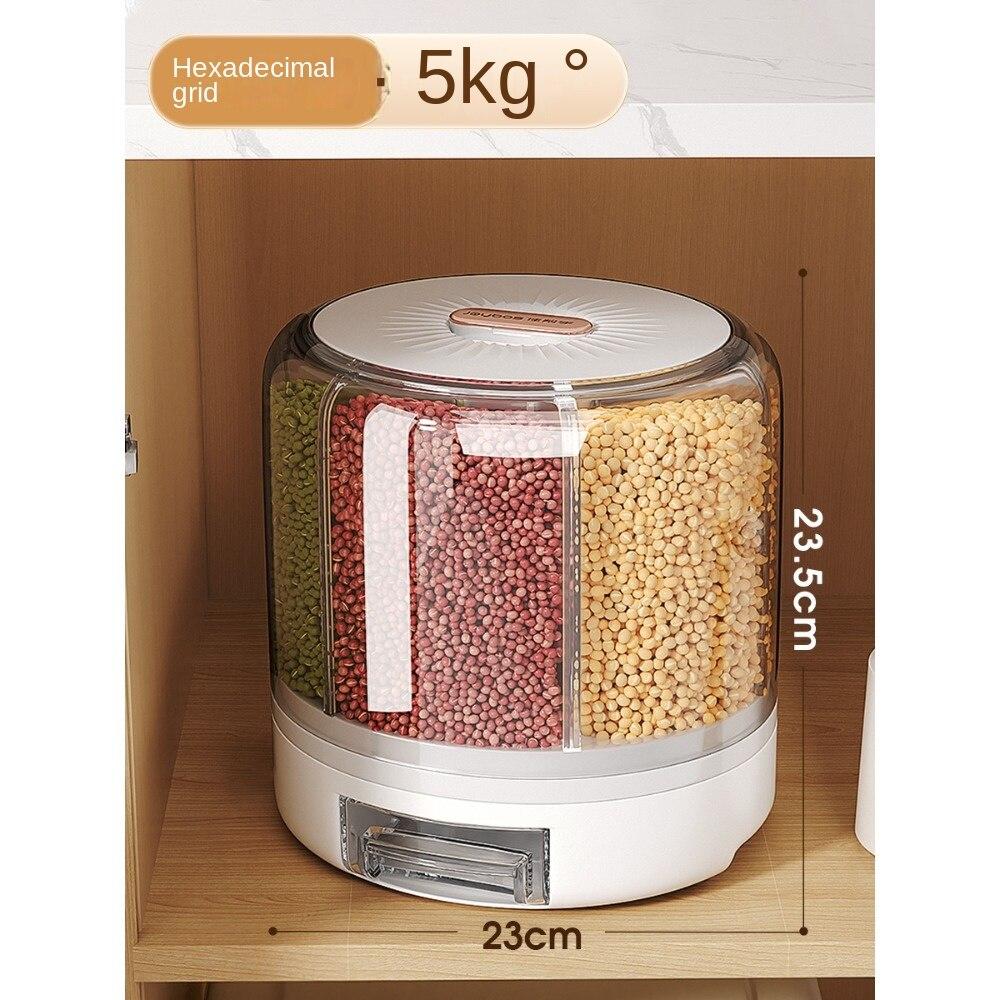 Cheap Rotating and dividing household rice barrels, insect proof and ...