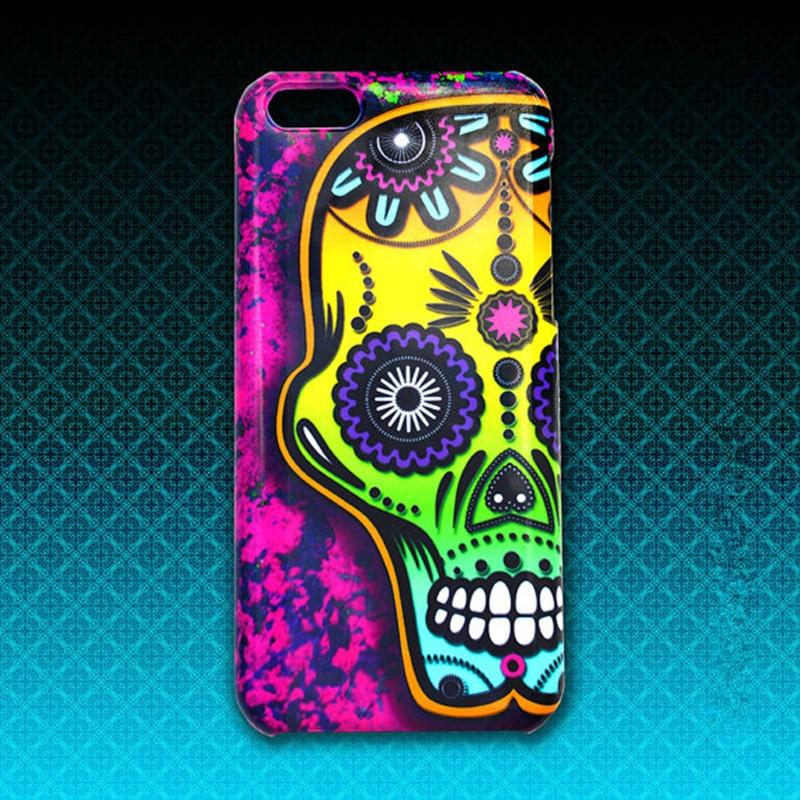 Buy Sugar Skull Iphone Case ,Day Of The Dead Case ,Neon Iphone Case ...