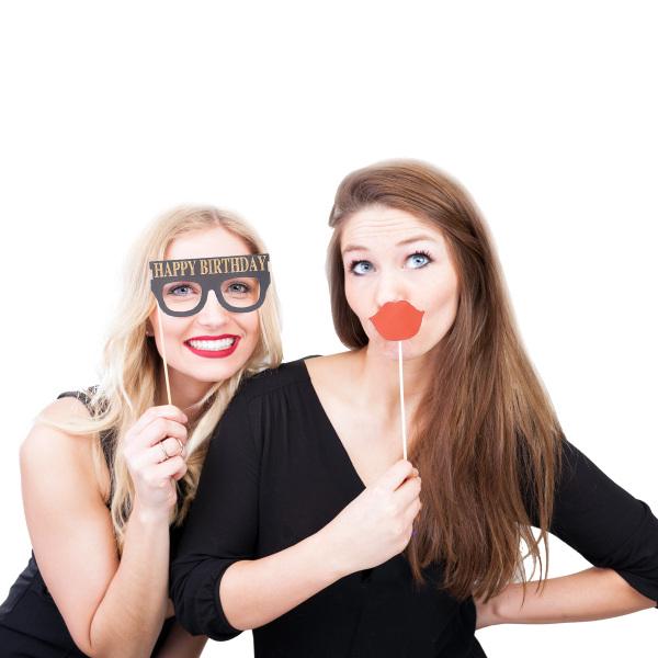 Buy 21pcs Party Props Prom Funny Decoration Party Supplies Glasses for ...