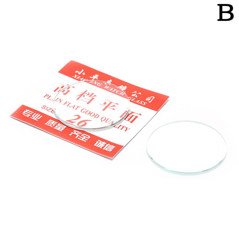 Buy 2pcs Crystal Watch Glass Face Lens For Watch Accessories Dia 25mm ...