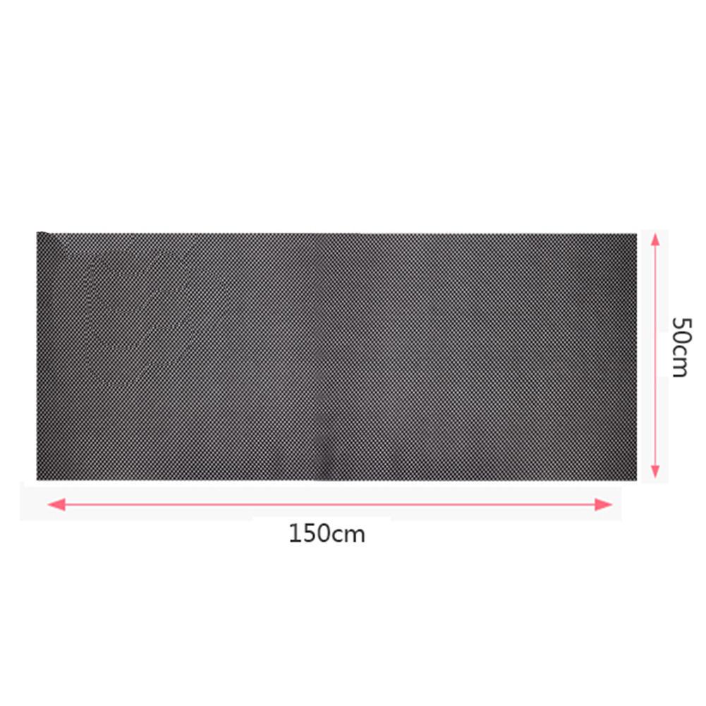 PVC Foam Car Dashboard Trunk Sticky Mat Anti-Slip Mesh Pad Black ...
