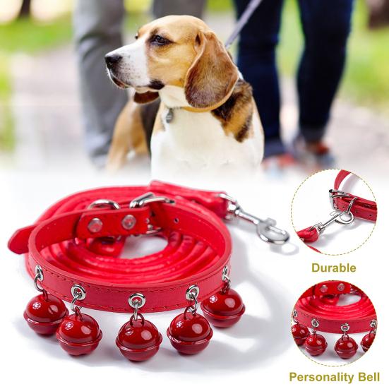 Buy Premium Pet Leash Collar Bright Color Dog Training Leash Collar ...