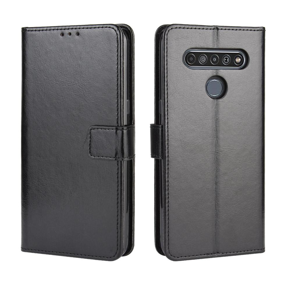 Buy Flip Wallet Leather Phone Bag Cover for LG K61 K51 K51S K50S Q60 ...
