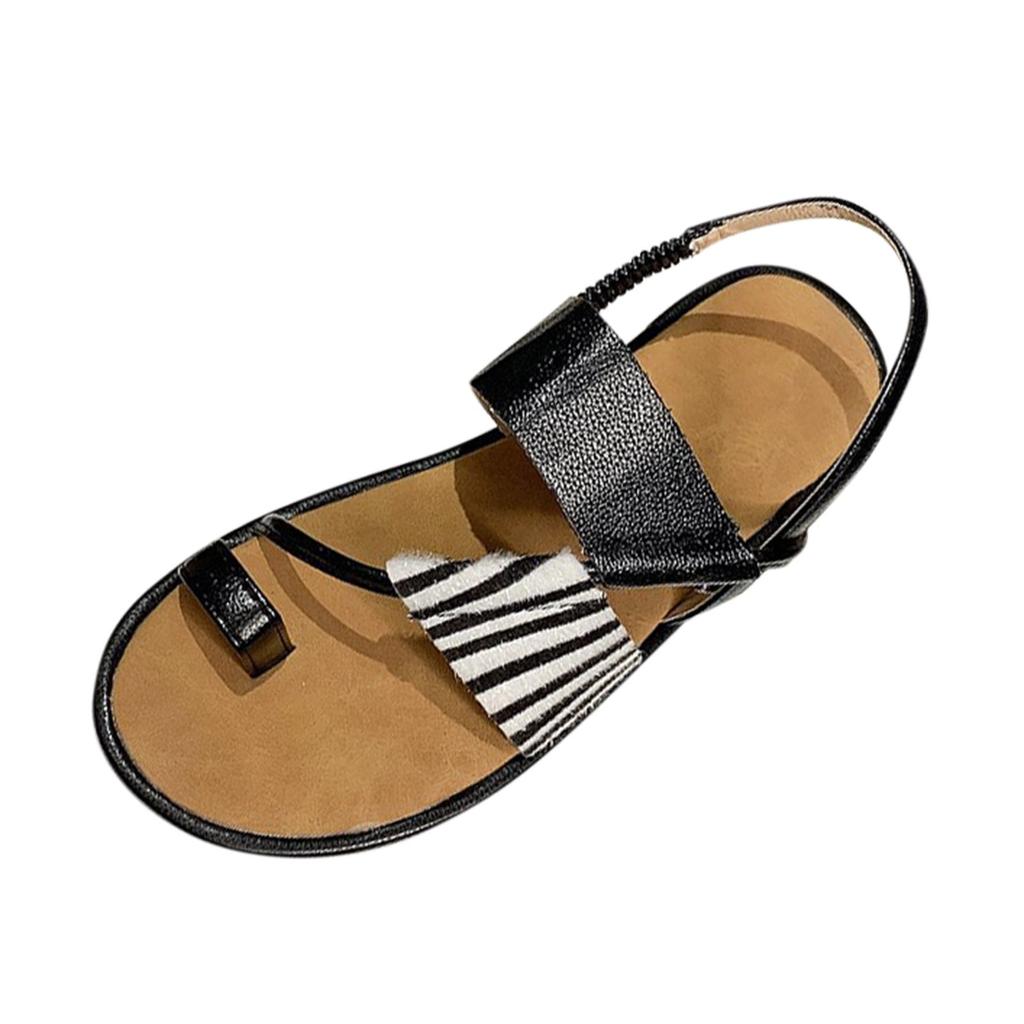 Buy Fashion Women's Shoes Breathable Zebra stripe Flat Outdoor Leisure ...