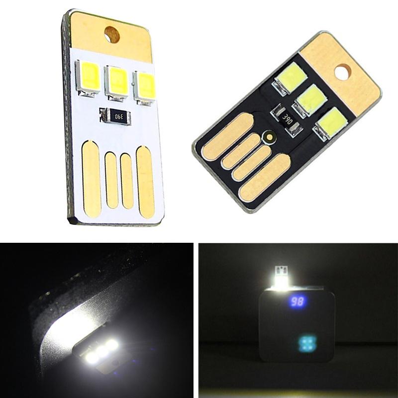 Buy Mini Portable USB LED Light Pocket Card Lamp For Camping at ...