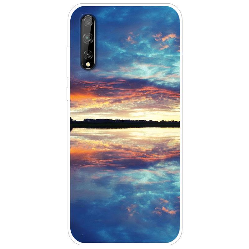 Buy For Huawei Y8P Silicone TPU Back Cover Soft Phone Case For Huawei ...