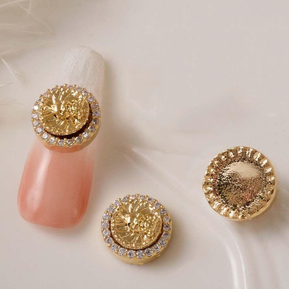 Buy Chinese New Year Nail Decorations Rabbits Nail Rhinestones Manicure ...