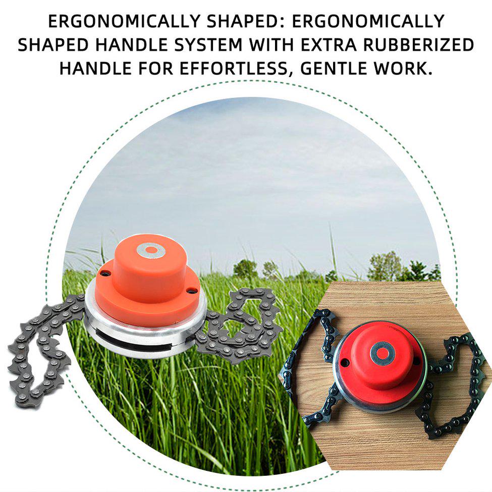 Coil 65Mn Chain Trimmer Head Brushcutter Garden Grass Trimmer For Lawn ...