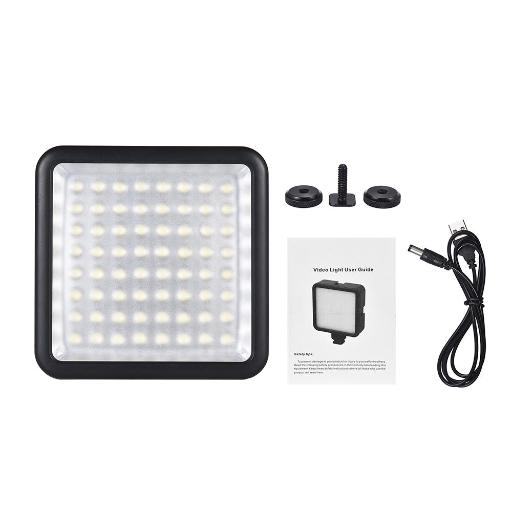 Buy LED 64 USB Continuous On Camera LED Panel Light Portable Mini ...