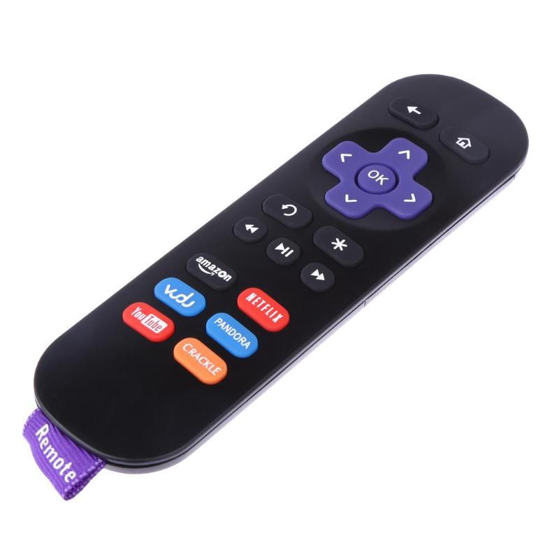 1Pc Black Pre-Programmed Replaced Remote Control For Rku Players uygun ...