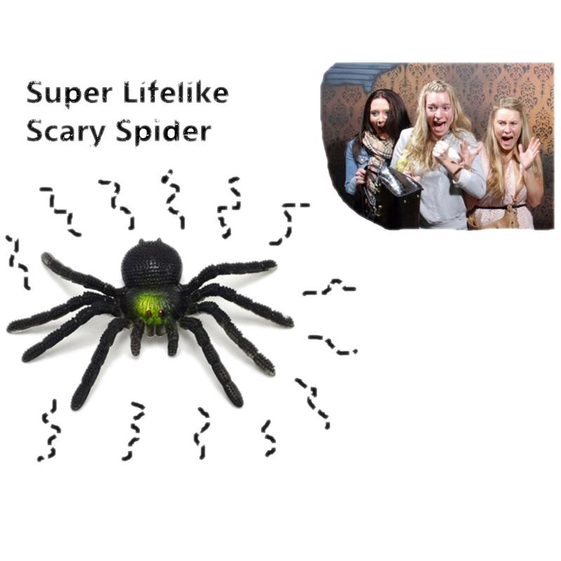 Long New Teeth Scary Spider Halloween Party Decoration Joke Toy - buy ...