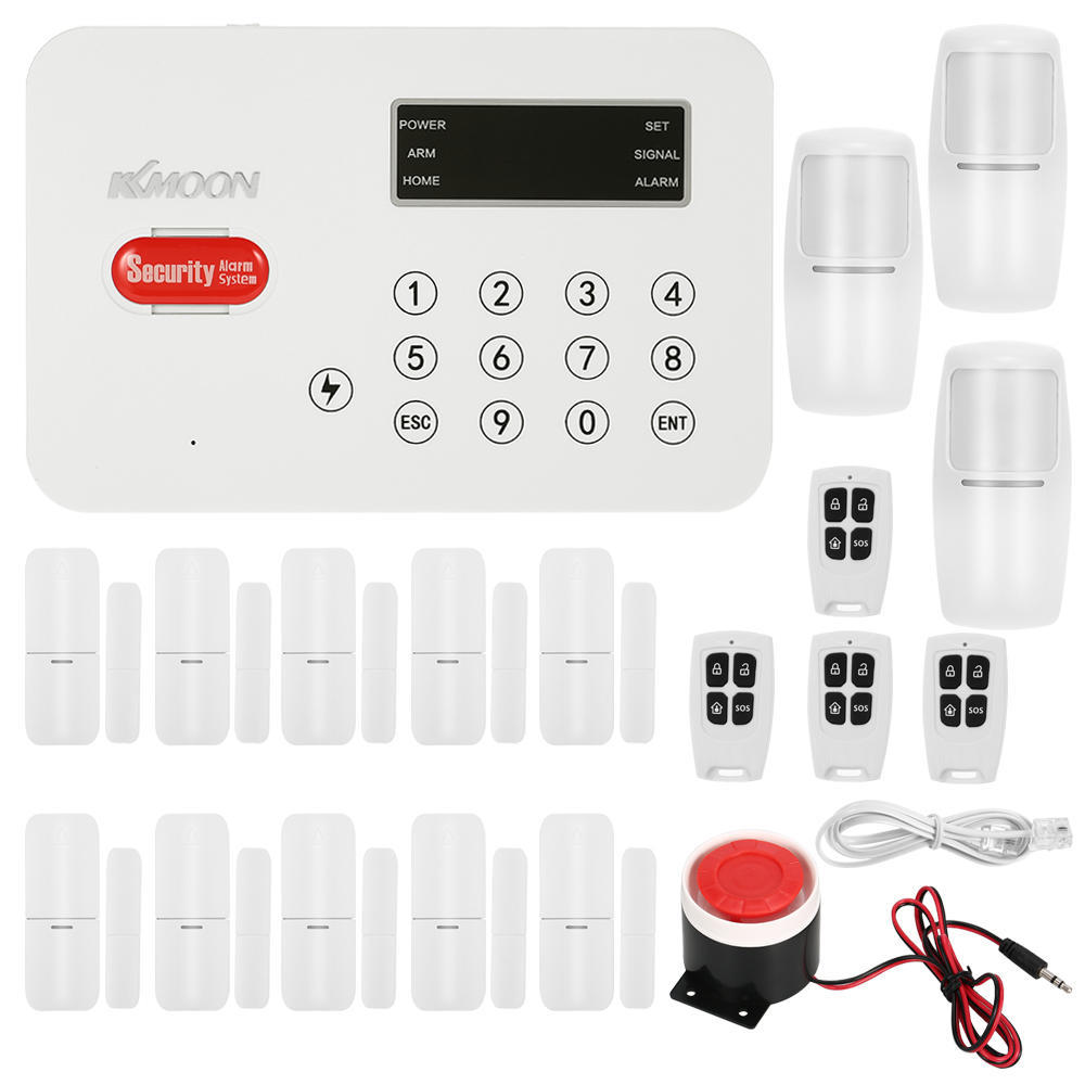 Kjøp 433mhz Wireless Auto-Dial Pstn Alarm Security System Pir Motion ...