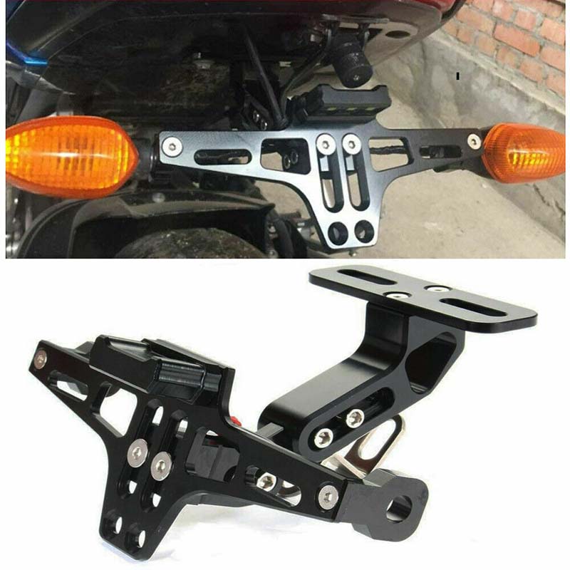 💰Kaufe Motorrad Nummernschildhalter Tail Tidy Bracket & LED Kotflügel ...