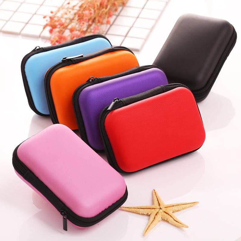 Buy Earphone Pocket Headphone Earbud Carry Storage Bag Charger Hard ...