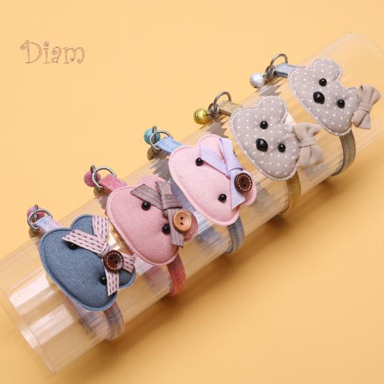 Buy TSP Cat Collar with Bell Small Dogs Adjustable Collar Necklace ...