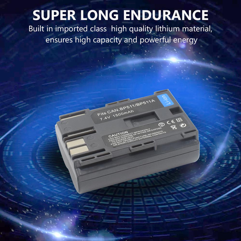 Buy BP-511 Rechargeable Battery For Canon EOS 30D EOS 300D EOS 5D EOS ...
