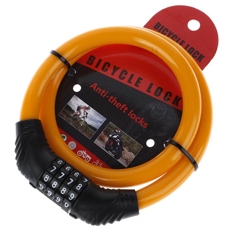 Buy Bike Lock 4 Digit Code Combination Bicycle Lock Bicycle Security ...