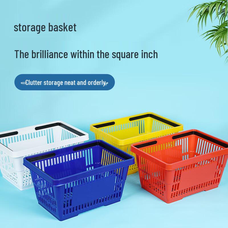 Comprar Foldable Large Capacity Plastic Shopping Basket a partir de 136 ...