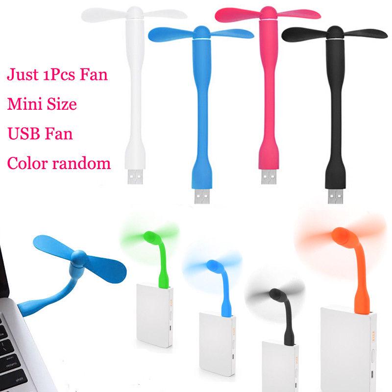 Buy Mini Flexible USB Fan USB LED Light Lamp for MacBook Laptop ...