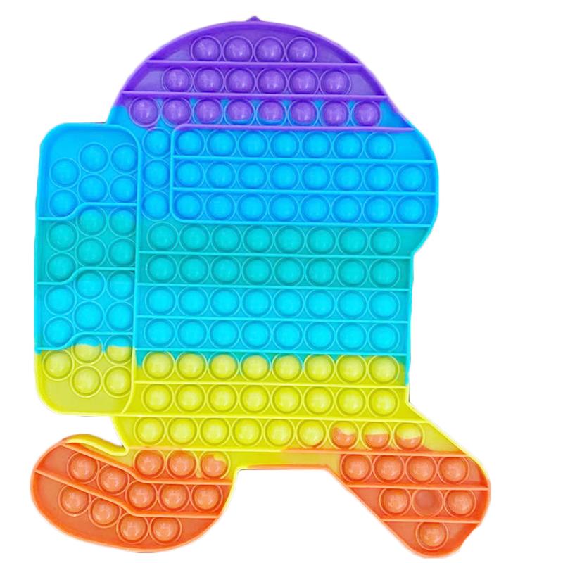 Buy Jumbo Popit Fidget Toys Sensory Big Size Push Bubble Autism Stress ...