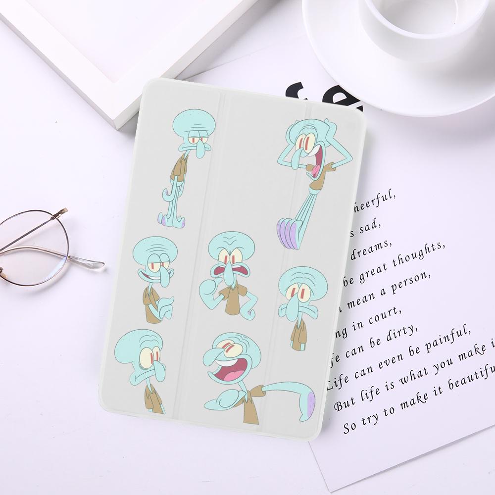 SpongeBob Series ipad case Soft Silicon Fold ipad cases Anti-Skid case ...