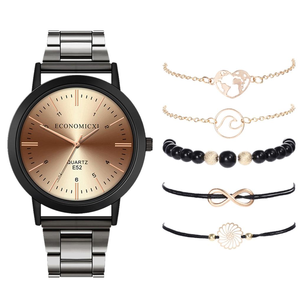 BS ECONOMICXI Popular Quartz Watch Luxury Bracelet Gemstone Bracele ...