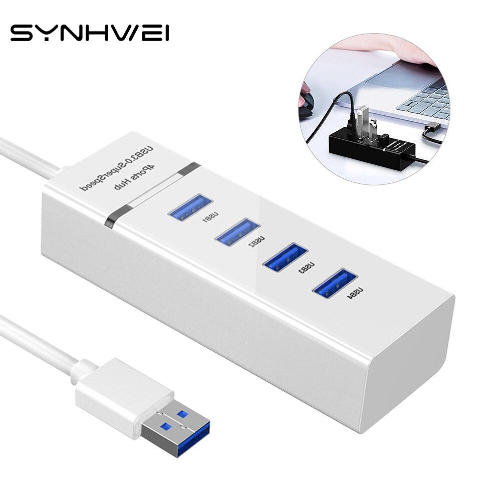 Cheap 4 Port USB HUB 3.0 Splitter Multi Hi-Speed Adapter USB 2.0 4 in 1 ...