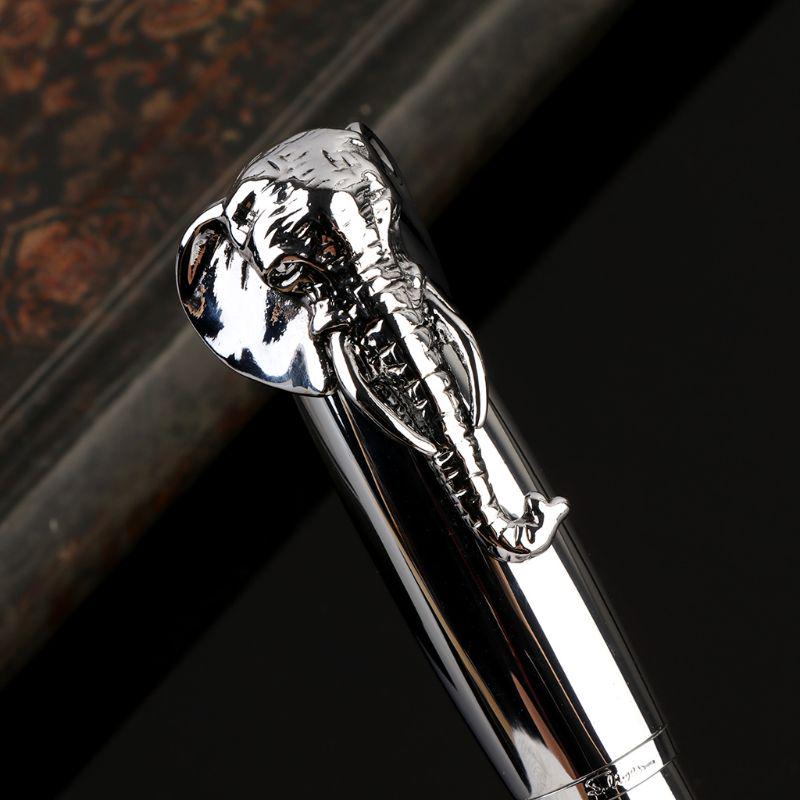 Buy Elephant Head In Lid Fountain Pen Delicate Medium Nib Signature ...