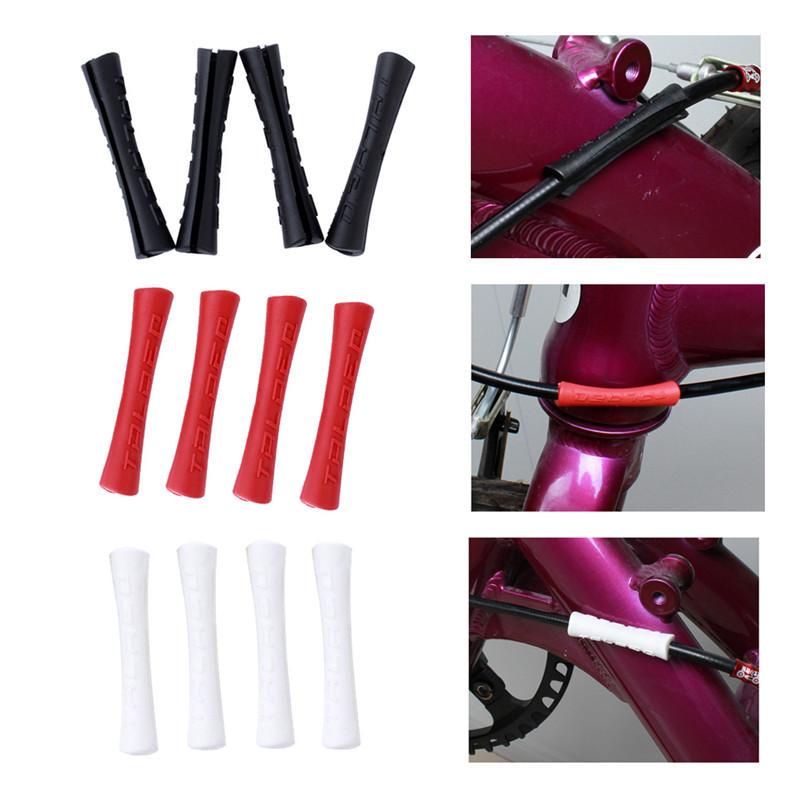 Satın alın 4PCS Bike Pipe Tube Cable Protective | Joom