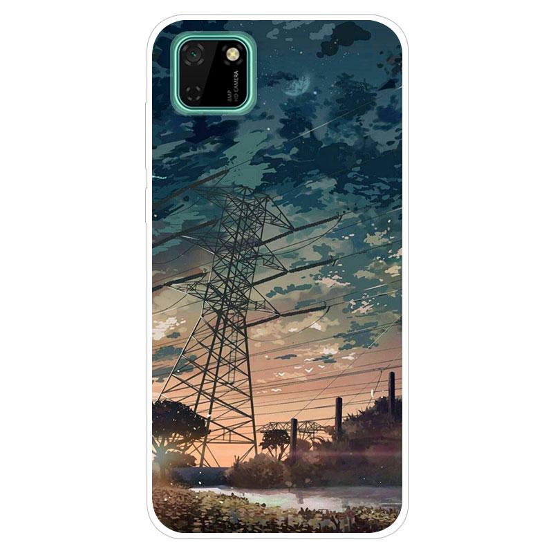 Cheap For Huawei Y5P HuaweiY5P Case Soft Silicone Back Cover Cartoon ...