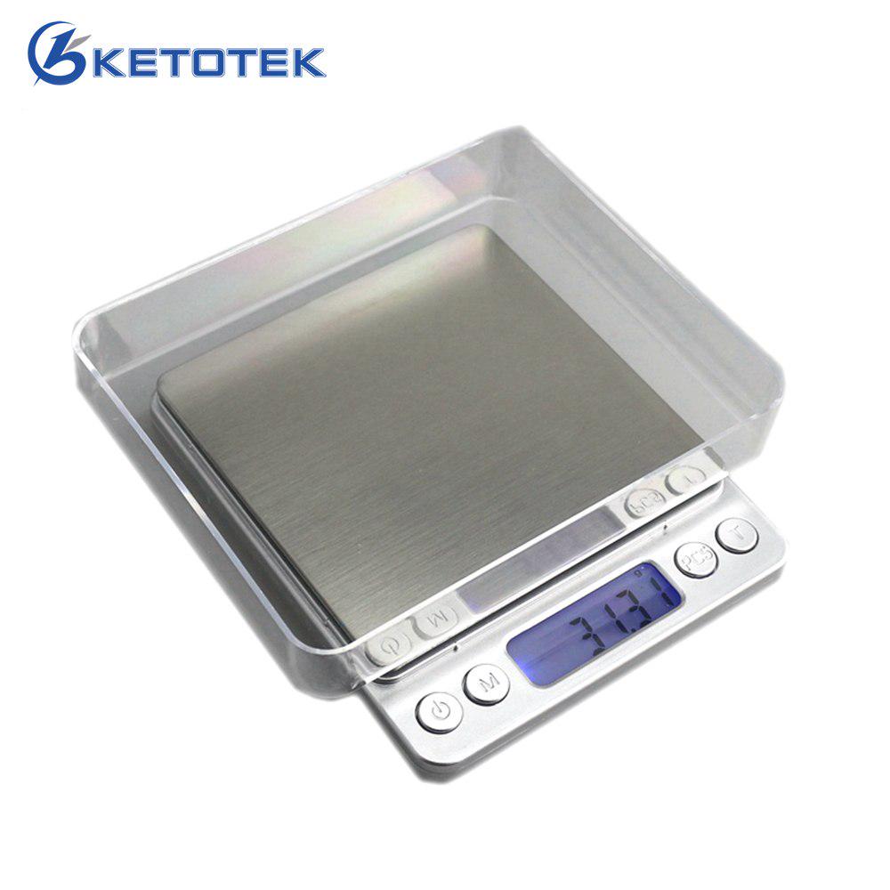 Buy 500g 0.01g Mini Precision Scales Digital Kitchen Scale Jewelry ...