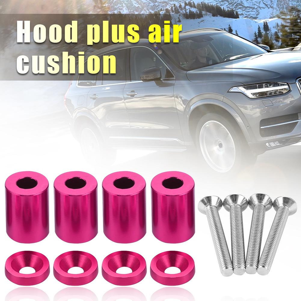 Buy Billet Aluminum Racing Car Engine Hood Vent Spacer Riser Kits M6x45 ...