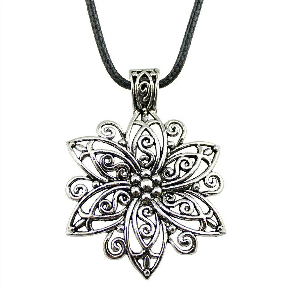Buy 1 Piece Leather Chain Necklaces Pendants Choker Collar Vintage ...