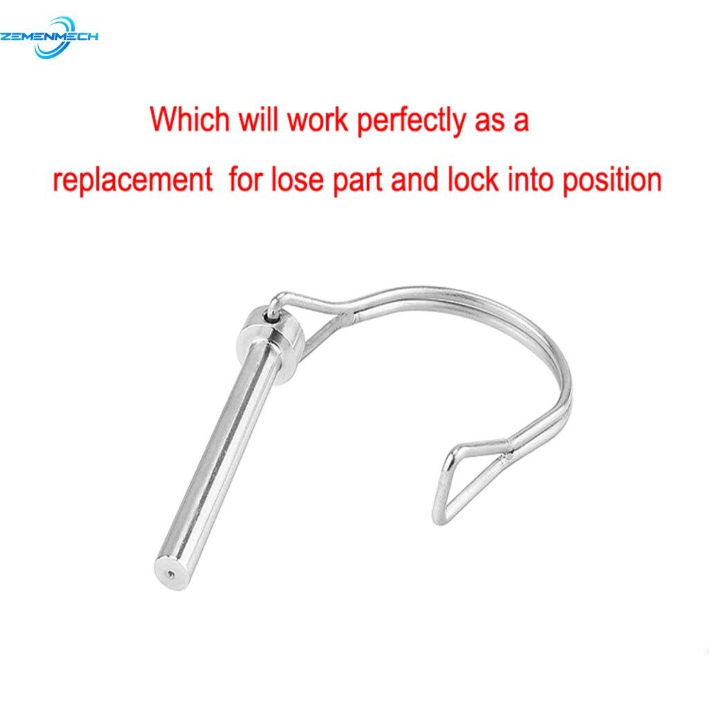 Buy 316 Stainless Steel PTO Pin Round Arch Wire Shaft Locking Lock Pin ...