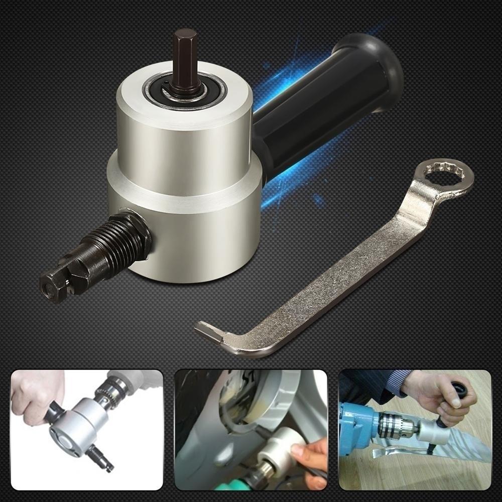 Buy Double Head Metal Cutting Head Cutter Drill Attachment Tool Slicer ...