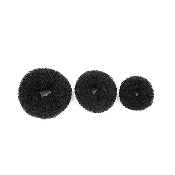 Buy 3pcs Hair Donut Bun Maker Hair Ring Styler Maker Round Chignon for ...